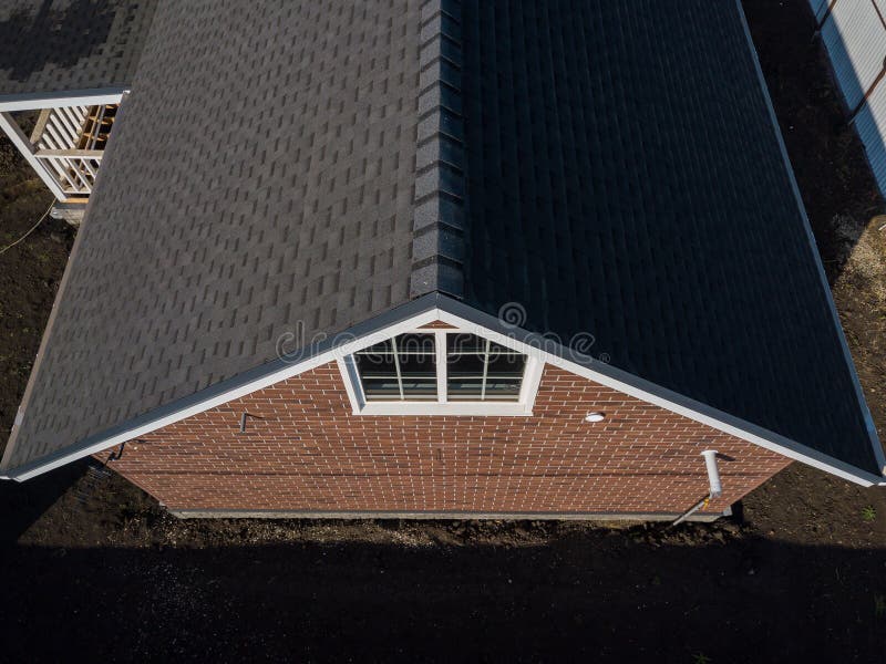 Shingles Texture - Close Up View of Asphalt Roofing Shingles Stock ...