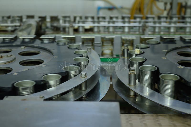 Conveyor System in a Modern Manufacturing Facility Operating Under ...