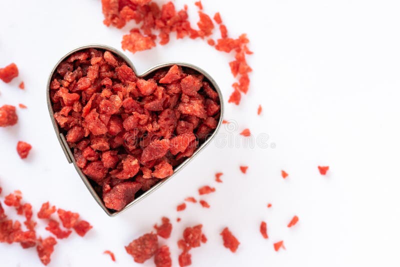 Bacon Bits Spilled from a Jar Stock Image - Image of macro, spilled ...