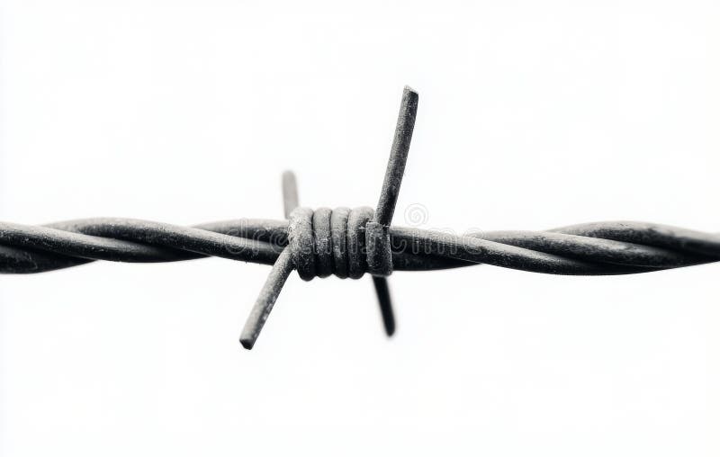 Barbed Wire Highlighting Barriers Stock Photos - Free & Royalty-Free ...