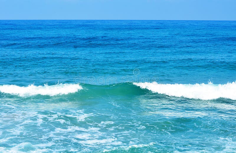 Close Up View of Beautiful Blue Ocean Stock Photo - Image of outdoor ...