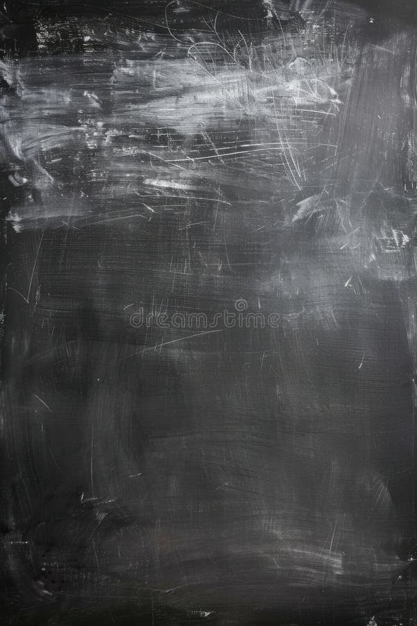 Close-up View of Black Vertical Chalkboard Surface with White Chalk ...