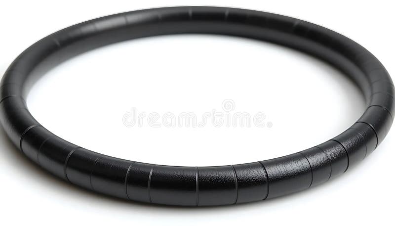 Black Weighted Exercise Ring: Fitness Equipment for Core Strength and ...