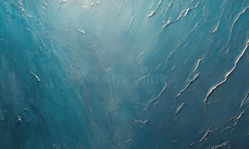 Close-up View Blue-green Ocean Surface, with Textured, Wavy Pattern ...