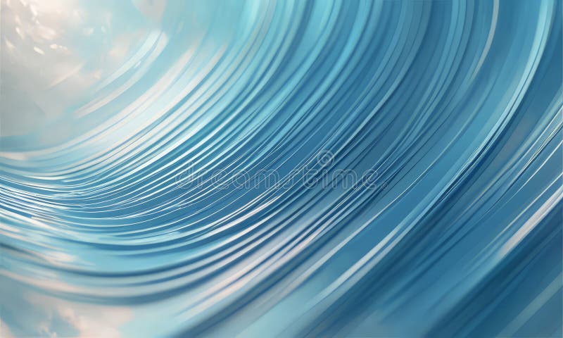 Close-up View Blue Wave-like Pattern, with Gradient Blue and White ...