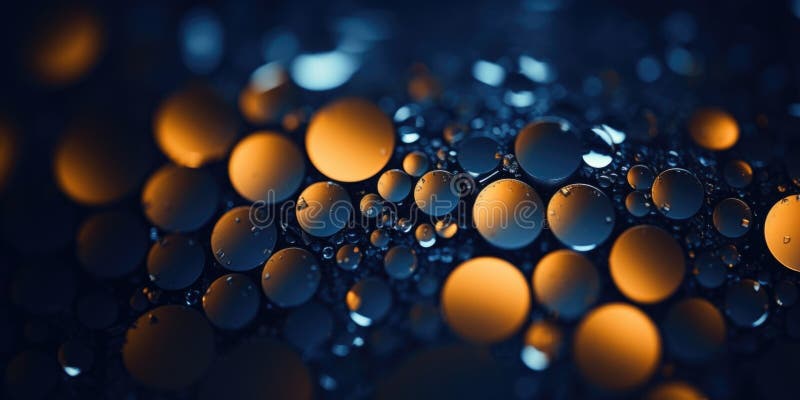 A Close Up View of a Bunch of Bubbles. Perfect for Various Design ...