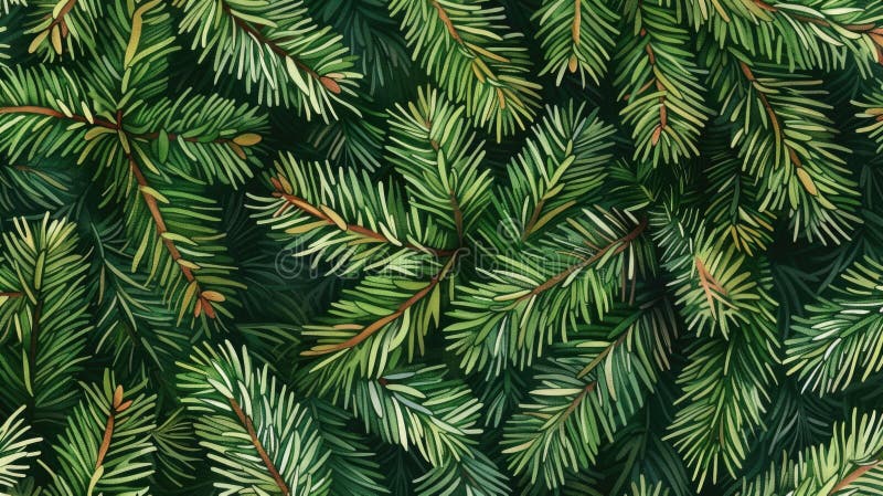 A Close Up View of a Bunch of Pine Trees. Suitable for Nature and ...