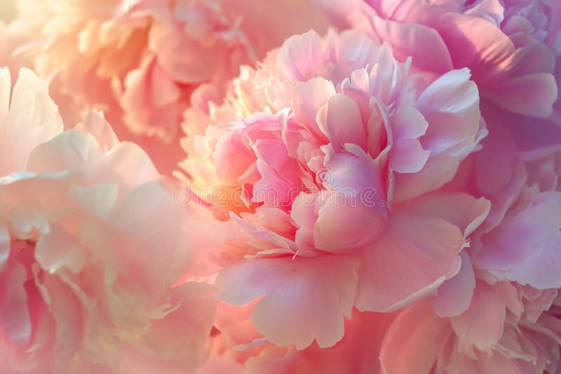 A Close-up View of a Bunch of Pink Flowers. Perfect for Adding a Pop of ...