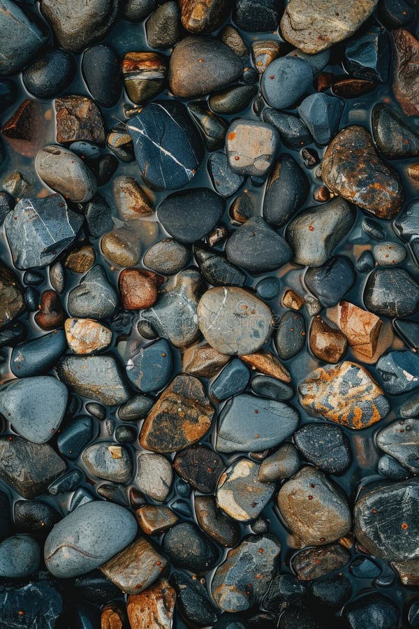 A Close-up View of a Bunch of Rocks. Suitable for Geological Concepts ...
