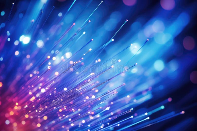 A Close-up View of a Bunch of Wires. Suitable for Technology or ...