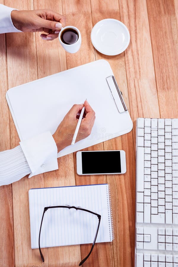 Close Up View of Business Stuff Stock Image - Image of business, woman ...