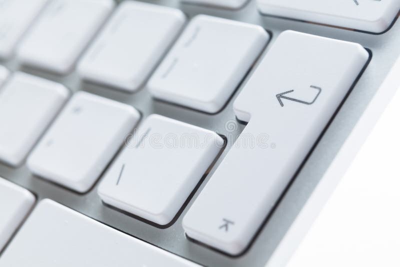 Close Up View of Buttons of Computer Keyboard Stock Image - Image of ...