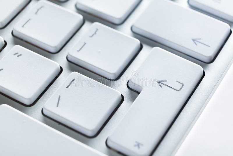 Close Up View of Buttons of Laptop Keyboard Stock Image - Image of ...