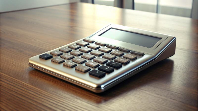 A Close-up View of a Calculator, Reflecting the Precision of Business ...