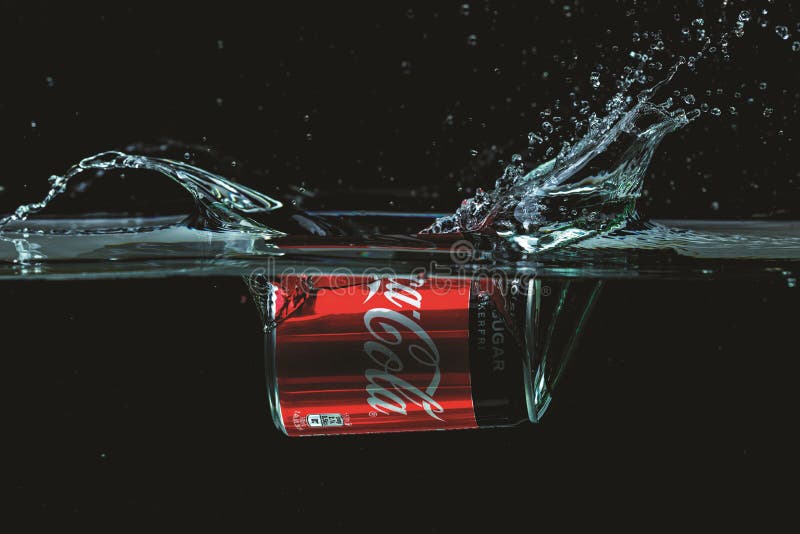 Close Up of a Coca Cola Can Editorial Photography - Image of cocacola ...