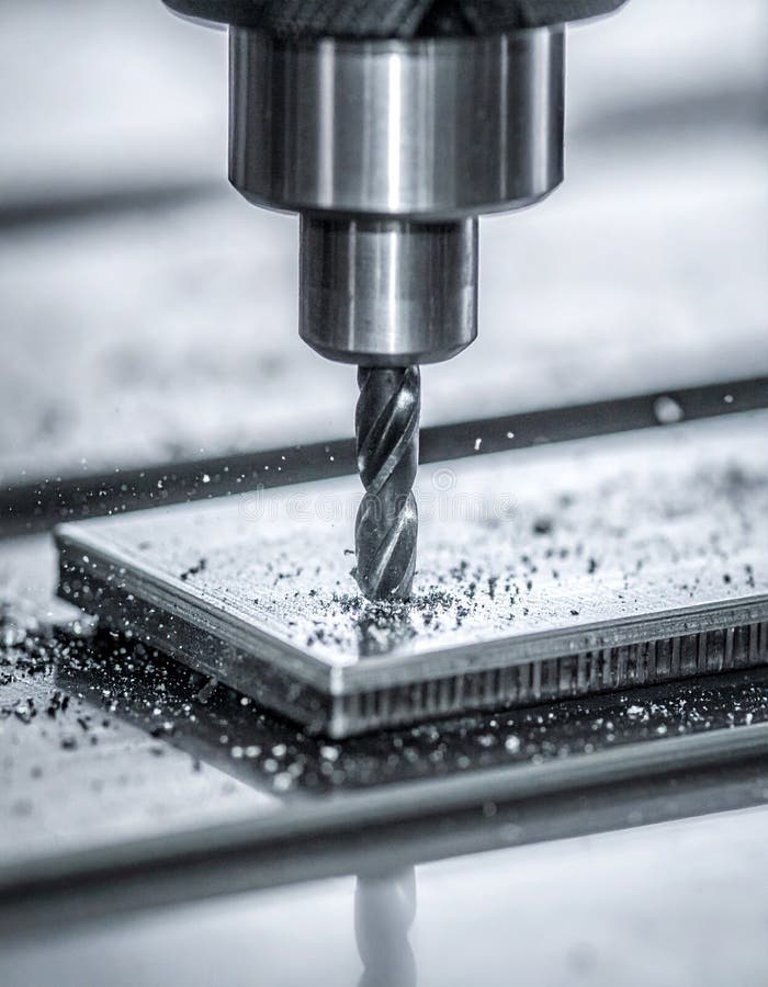 Precision Cnc Machine Drilling Stock Illustrations – 1,242 Precision ...