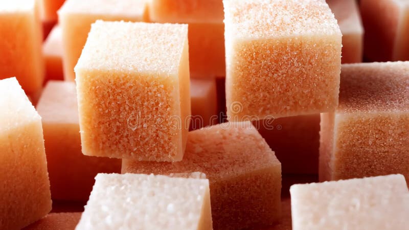 A Close-up View Capturing a Stack of Peach Fuzz Pink Blocks, Delicately ...