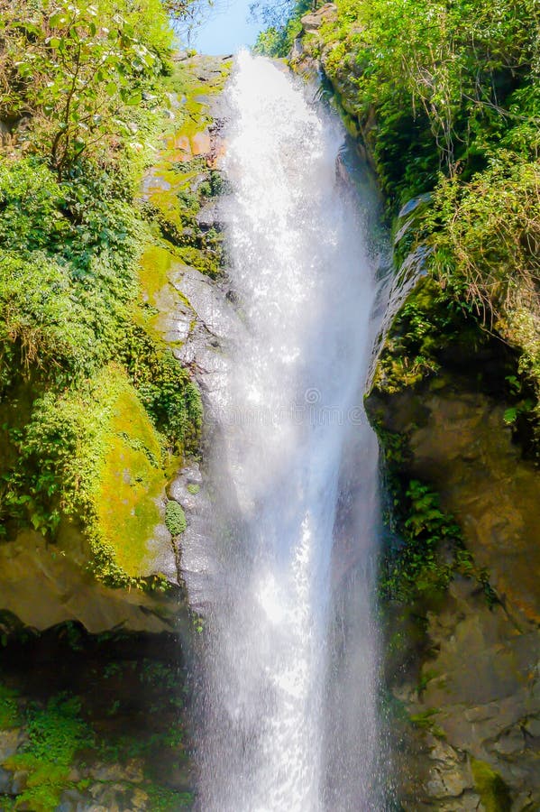 Up-close View of Stream Waterfall Stock Photo - Image of exposure ...