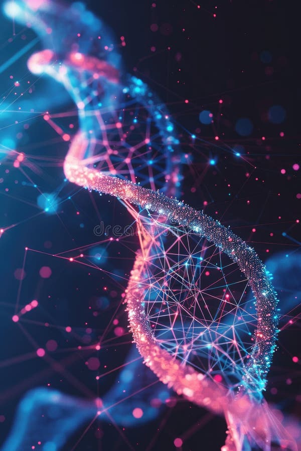 A Close-up View of a Cell Phone with a Bright Blue and Pink Background ...