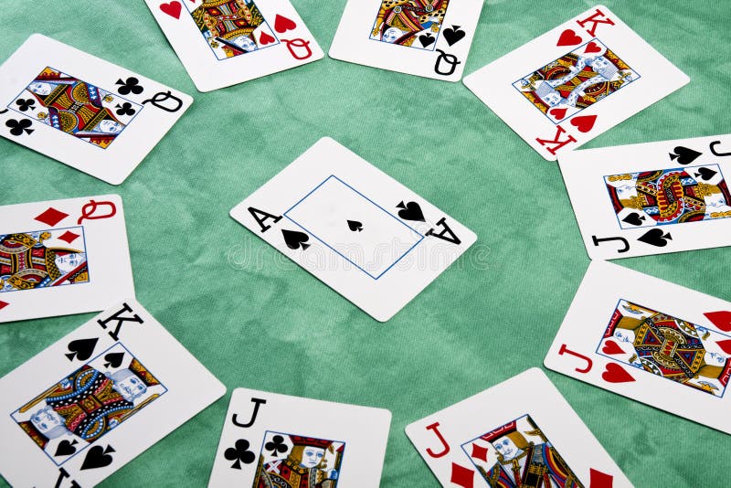 Circle of cards stock image. Image of game, entertainment - 105981399