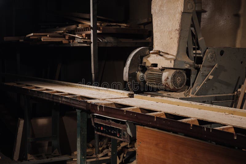 Close Up View of Circular Saw and Materials Stock Image - Image of ...