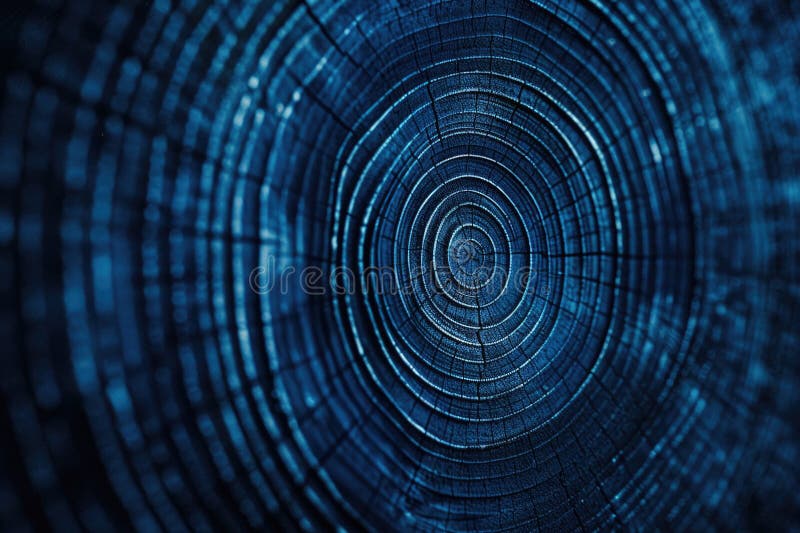 A Close-up View of a Circular Structure with Details and Textures Stock ...