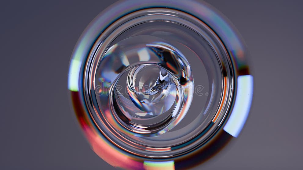 Abstract Glass Balls Focus in Purple Backdrop Stock Photo - Image of ...