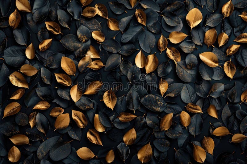 A Close-up View of a Cluster of Leaves, Perfect for Emphasizing Texture ...