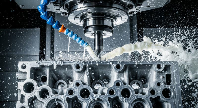 Modern Cnc Milling Machine Head Stock Illustrations – 144 Modern Cnc ...