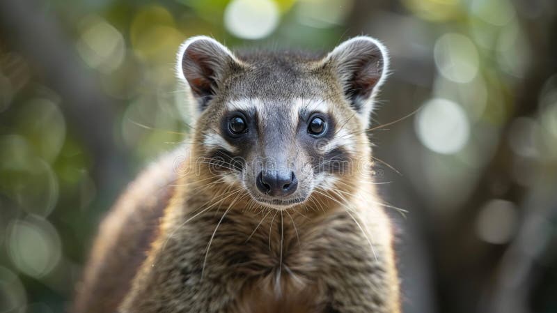 Close Up View of a Coati, Also Known As Coatimundis. Generative Ai ...