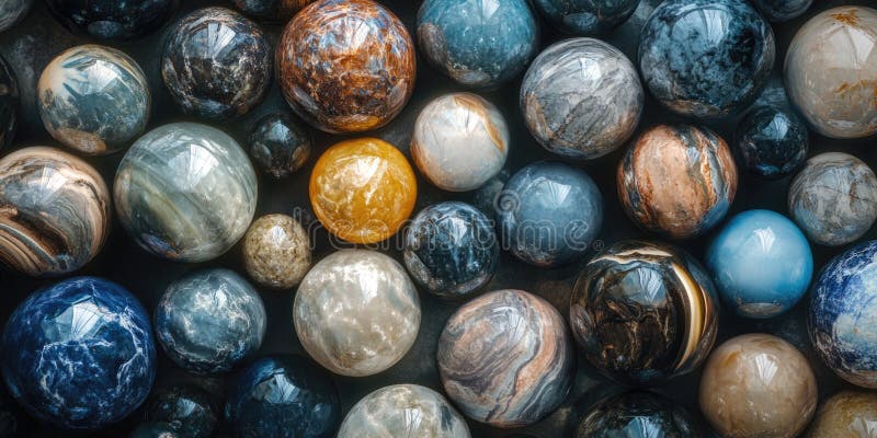 Marble Close Up stock photo. Image of craft, sphere - 385294634