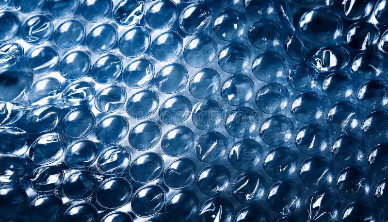 Close-up View of Colorful Bubble Wrap Texture with Dramatic Lighting ...