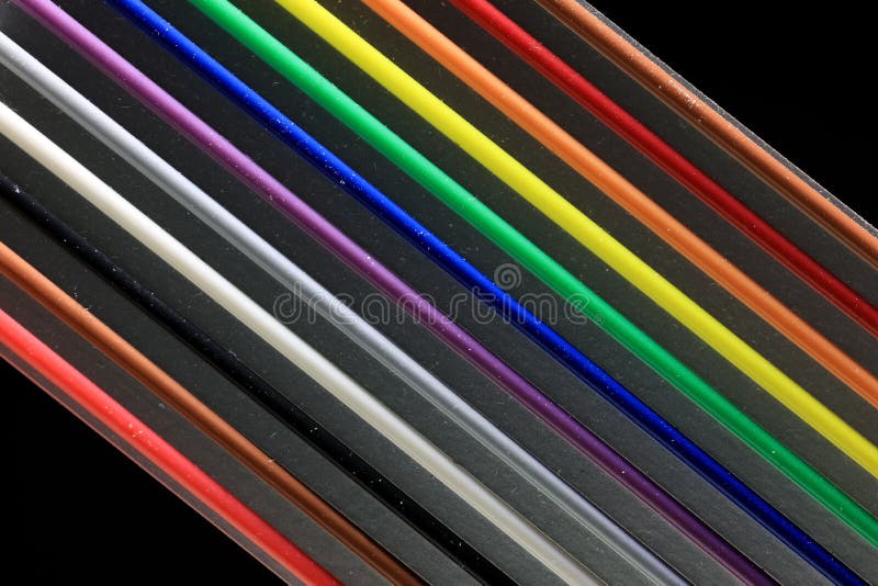 Colorful wire bundles stock image. Image of building, material - 1651525