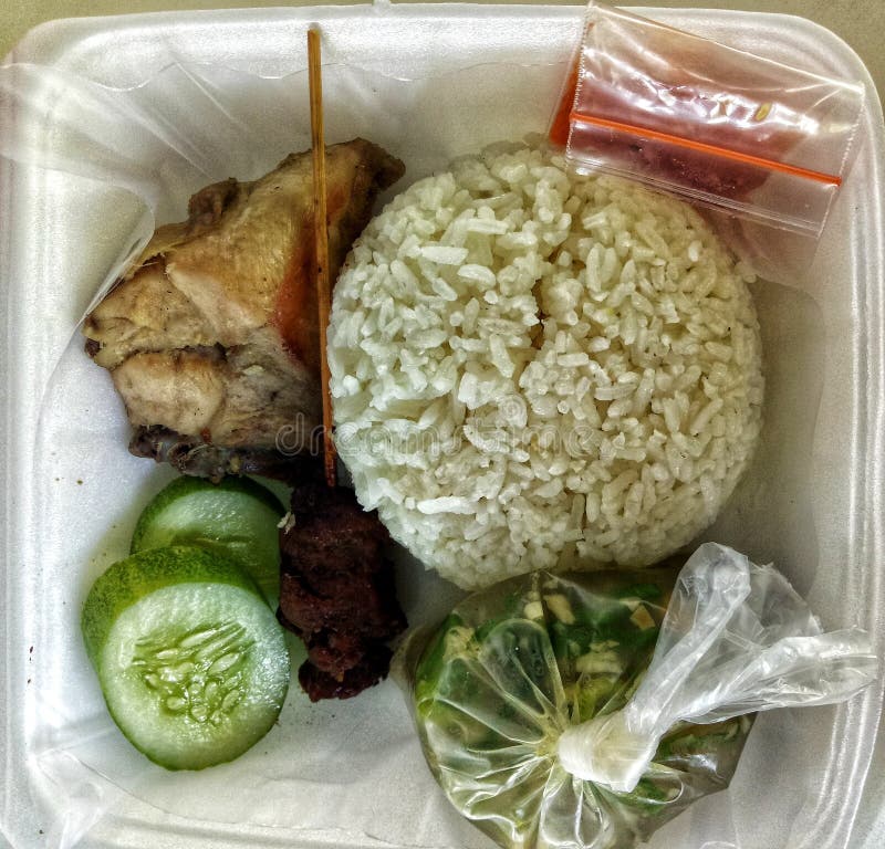 Close Up View Complete Lunch Package Stock Photo - Image of foods ...