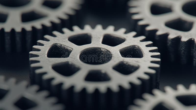 A Close-up View of a Complex Gear Mechanism, Showcasing Its Intricate ...