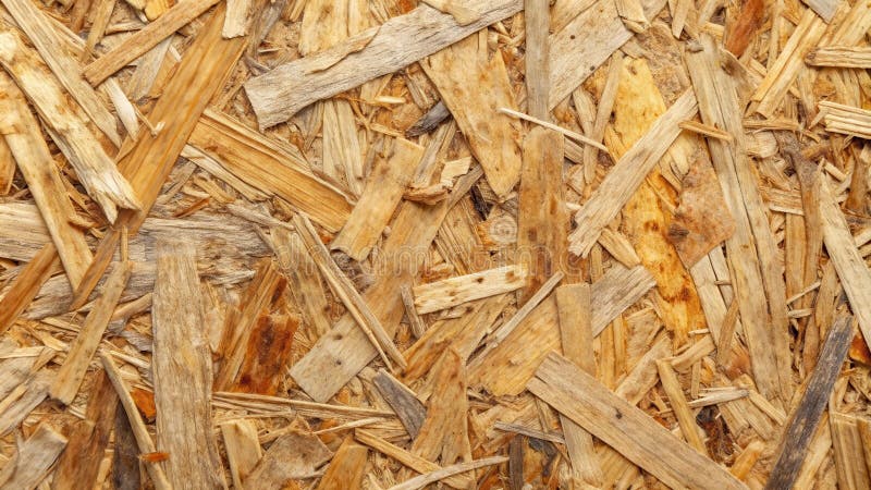 Close-up View of a Compressed Wood Panel Texture Featuring Interwoven ...