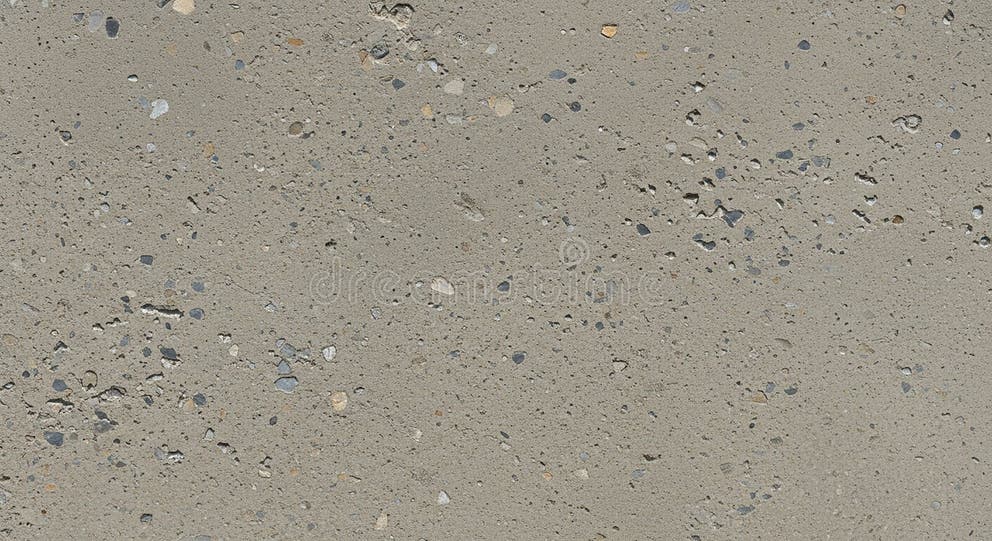 Close-up View of a Concrete Surface with Exposed Aggregate. the Texture ...