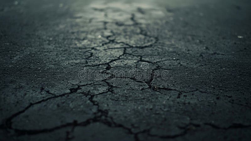 Cracked Asphalt Road Surface Close Up View Extensive Damage Stock ... Cracked Asphalt Road Surface Close Up View Extensive Damage Stock ...