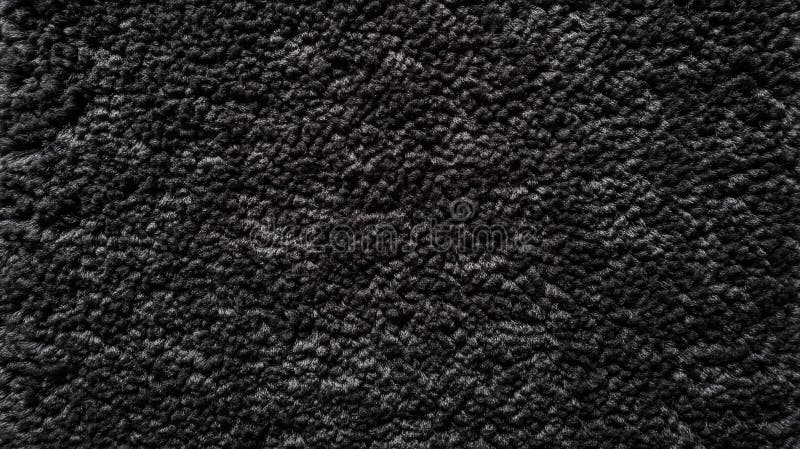 Close Up View of Dark Fuzzy Fabric Texture Stock Illustration ...