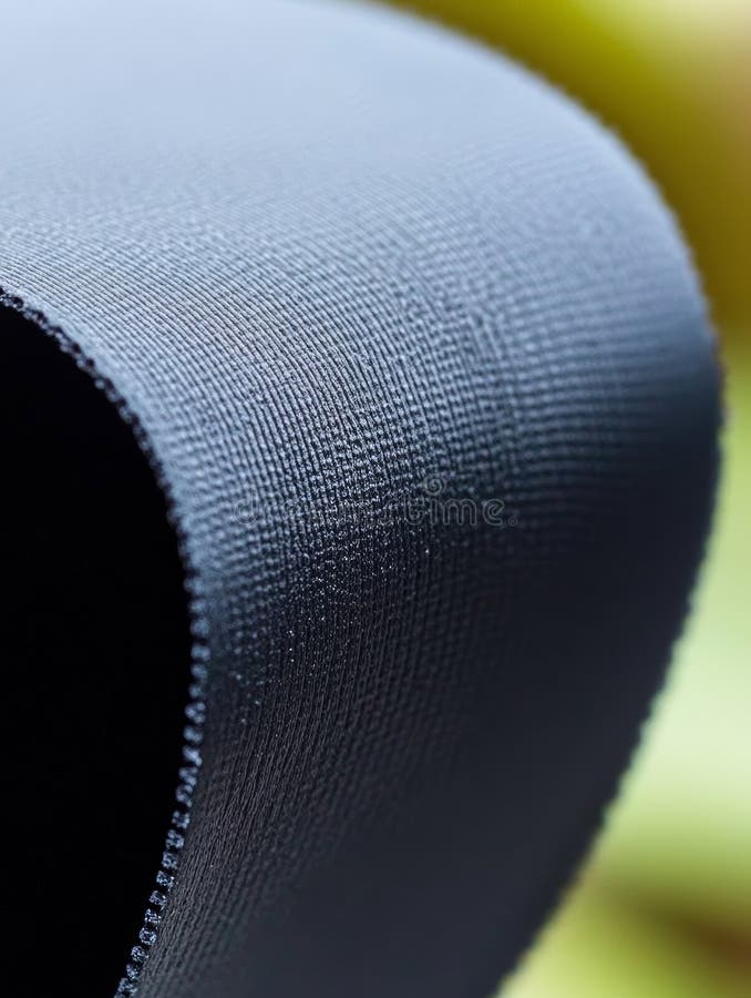 A Close-up View of a Dark Material Reveals Intricate Texture Details ...