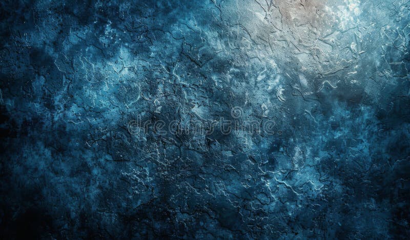 A Close-Up View of a Deep Blue Textured Wall Stock Photo - Image of ...