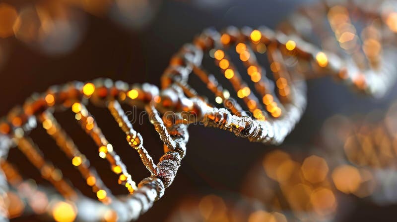 Close Up View of Dna Sequencing for Detailed Genetic Analysis in a ...