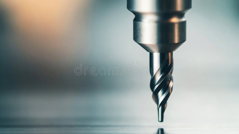 Metal Drill Chuck Tightly Grasping Precision Drill Bit, Preparing for ...