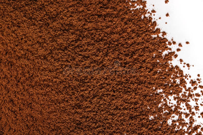 Close-up View of Dutch Processed Cocoa Powder Texture Stock Image ...