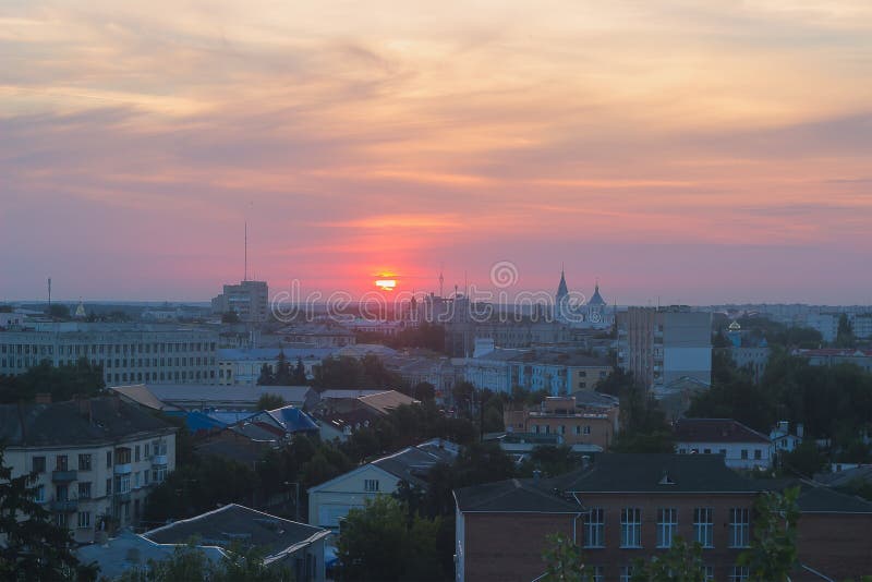 Close Up View of Edge the City Stock Image - Image of fallen, clouds ...
