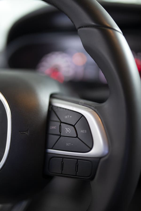 Modern car dashboard view stock photo. Image of inside - 169744932
