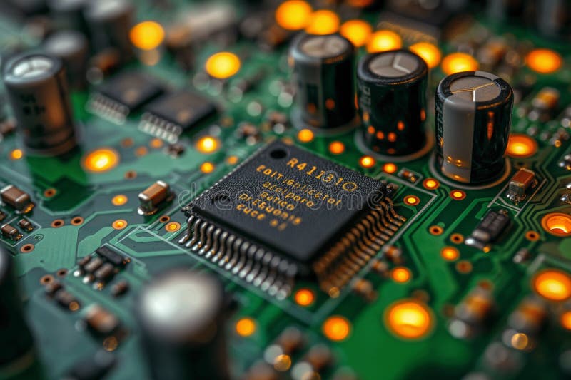 A Close Up View of an Electronic Device on Display at the Computer ...