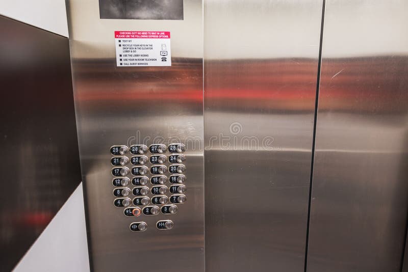 Elevator floor indicator stock photo. Image of elegant - 186448334