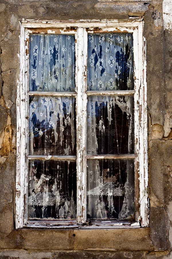 Old decaying window stock image. Image of spooky, cracked - 106000241