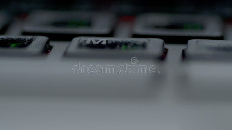 Keypad of laptop stock photo. Image of speaker, work - 11201078